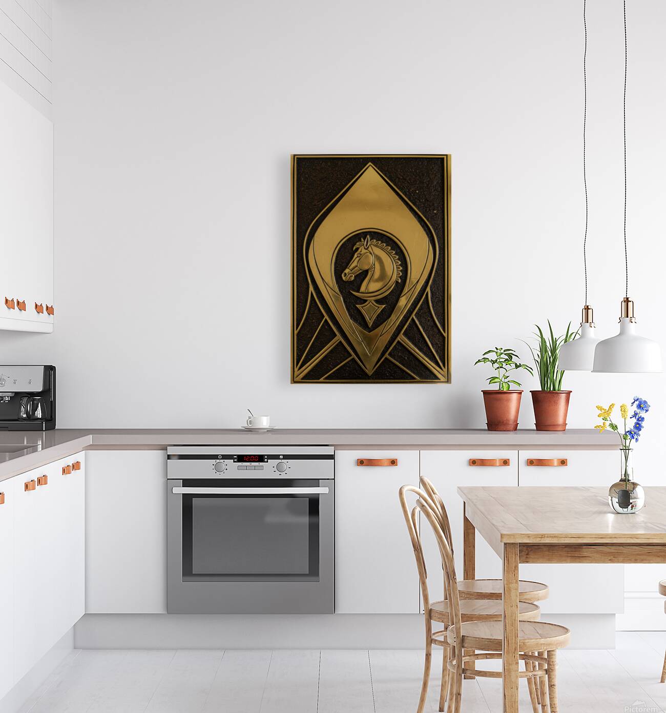 The Adamant Stallion by Sumer Paintings Wall Art