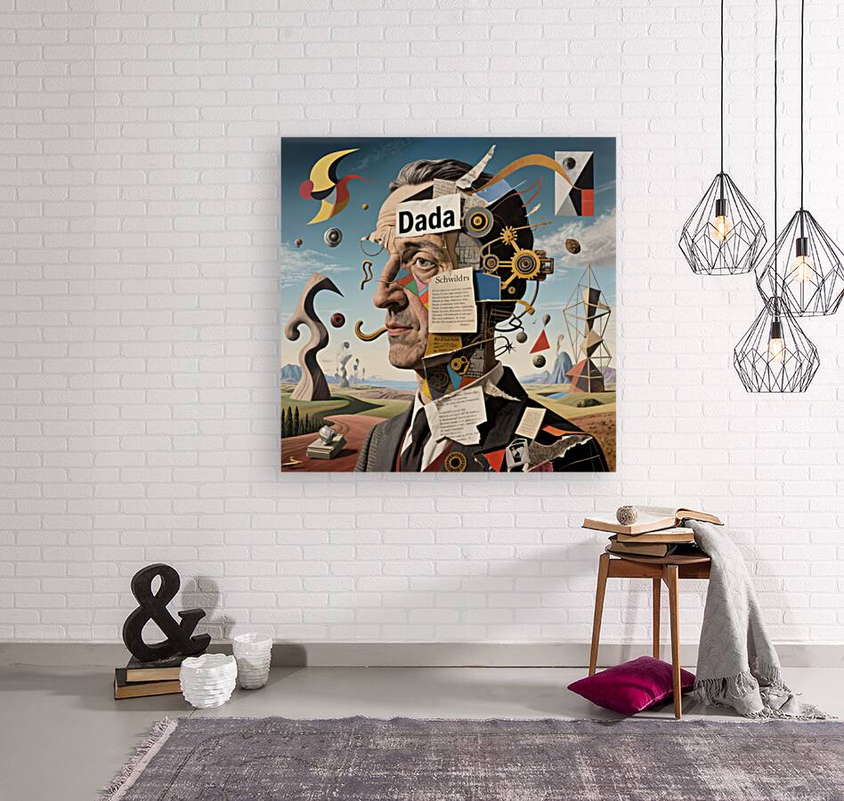 Reconstruction of Meaning by Aniima Illussiya Wall Art