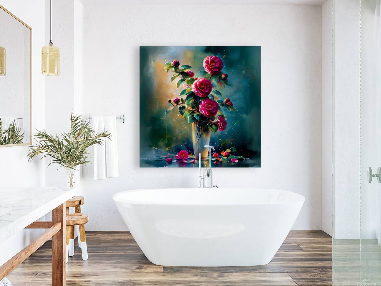 Camellia 1 by Elliarna Wall Art
