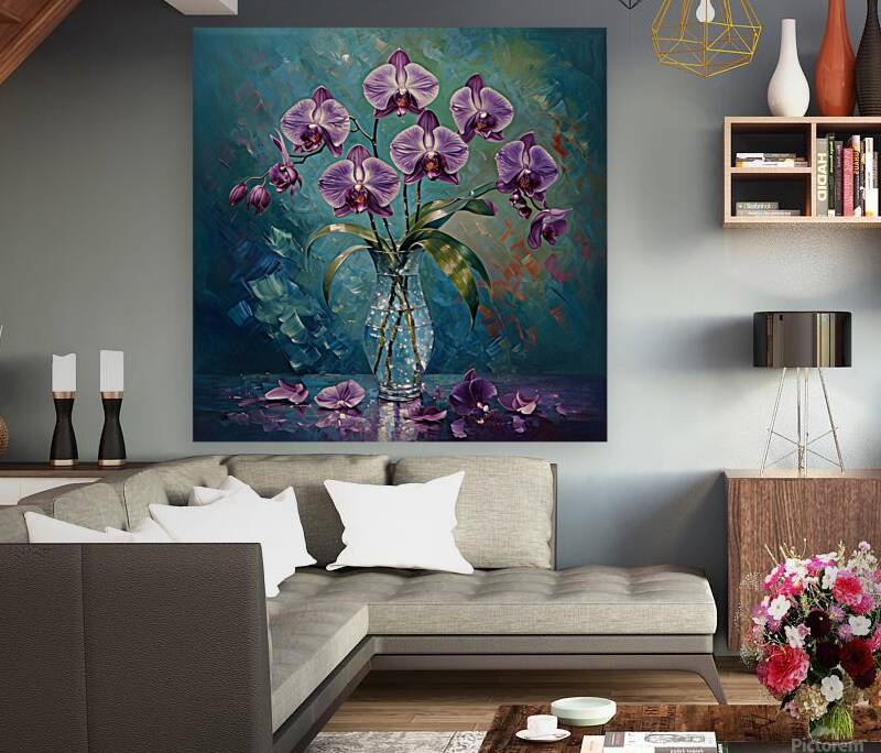 Orchids 1 by Elliarna Wall Art