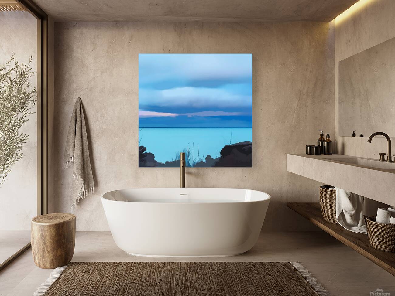 Lake Michigan by Dan Simoneau Fine Art Wall Art