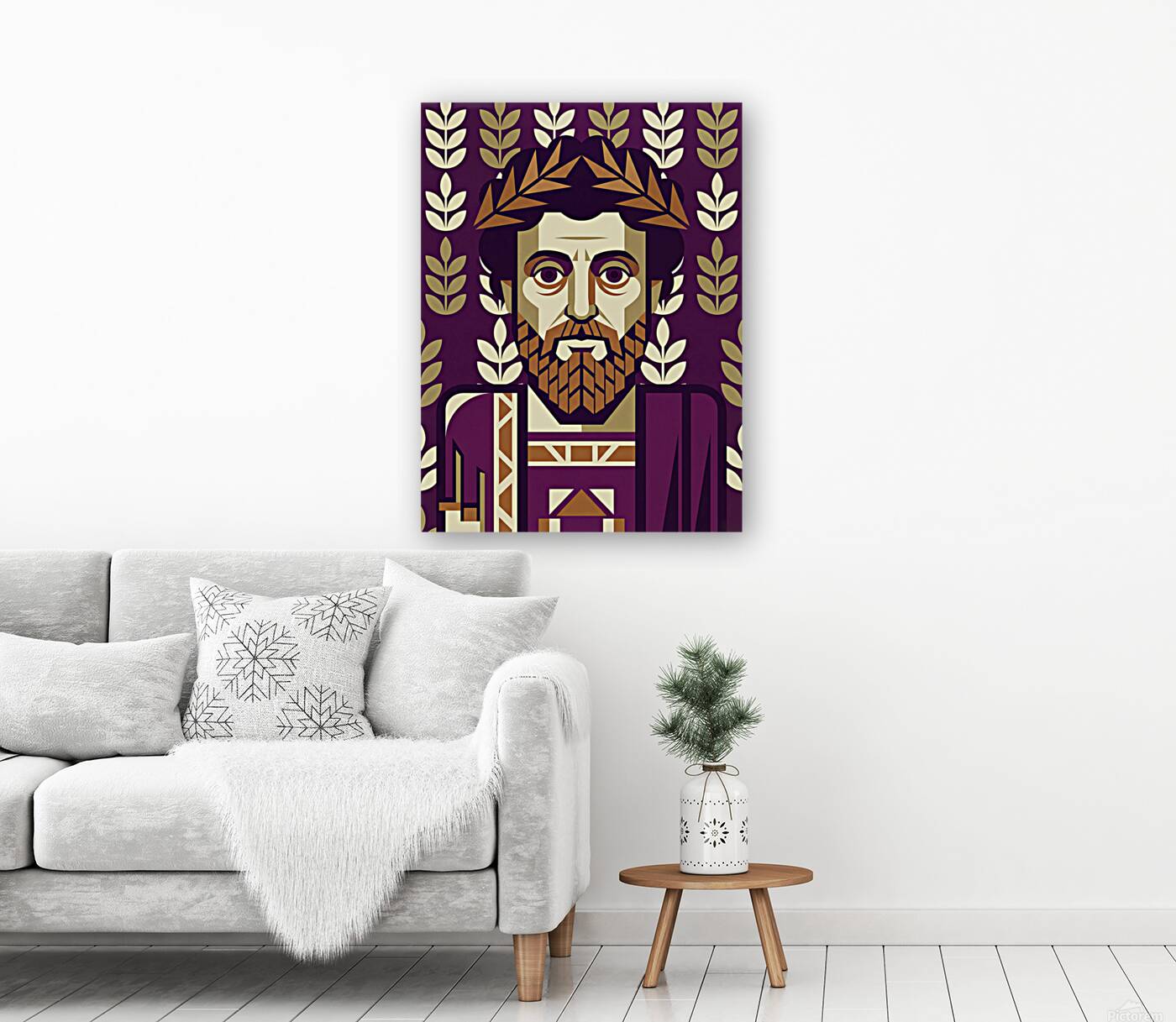 Marcus Aurelius: The Former Roman Emperor by Sumer Paintings Wall Art
