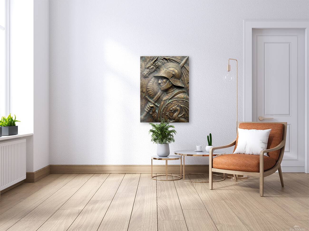 The Silent Roar of the Dragon by Sumer Paintings Wall Art