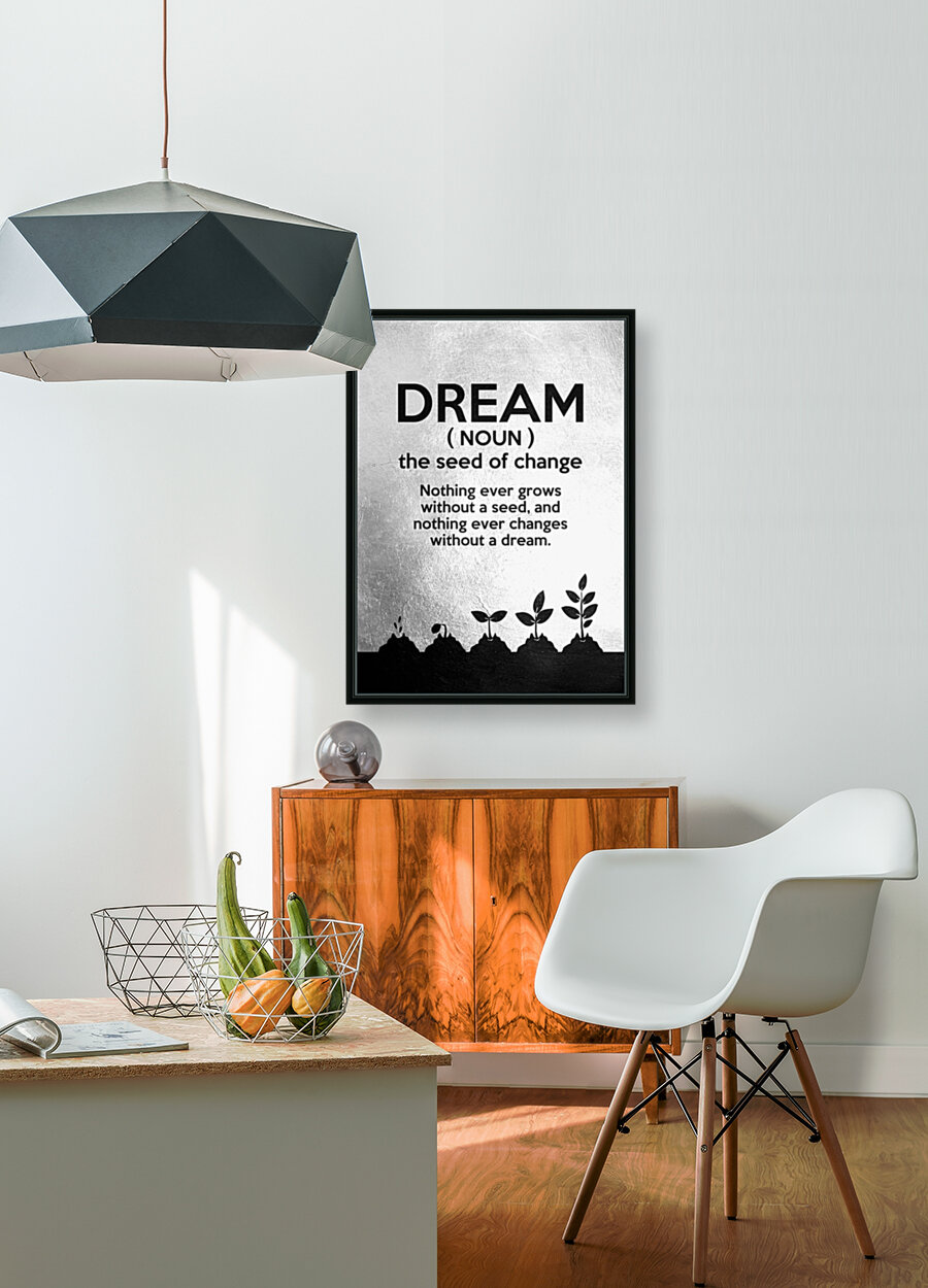 Dream Motivational Wall Art par ABConcepts