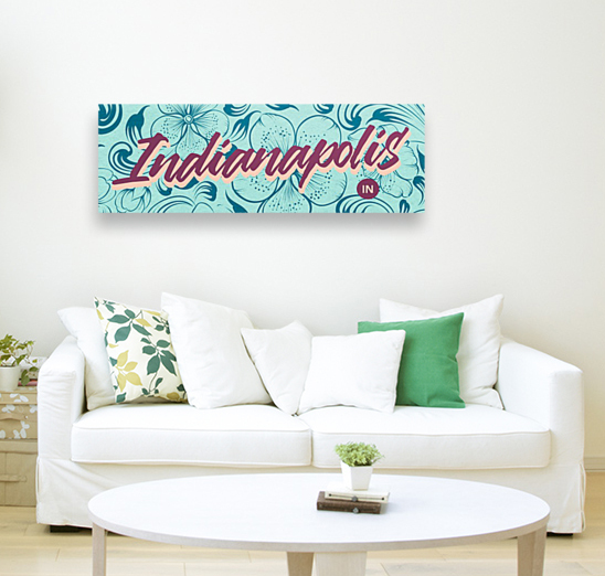 Indianapolis Quebec by Ava Stochinsky Wall Art