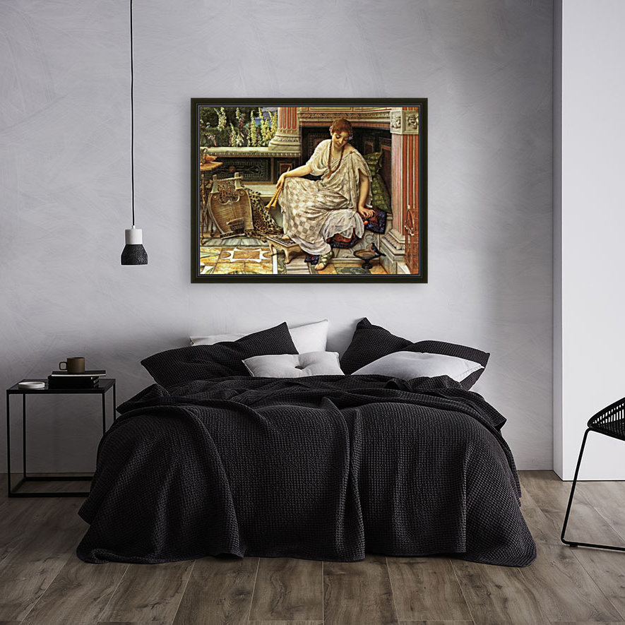 Chloe, Dulces Docta Modos et Citharae Sciens by Edward Poynter Wall Art