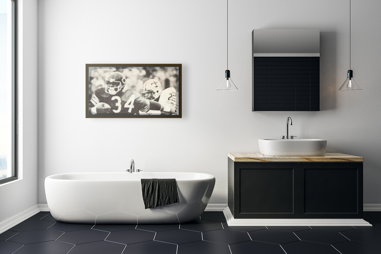 Walter Payton Viewfinder Slide Art par Row One Brand