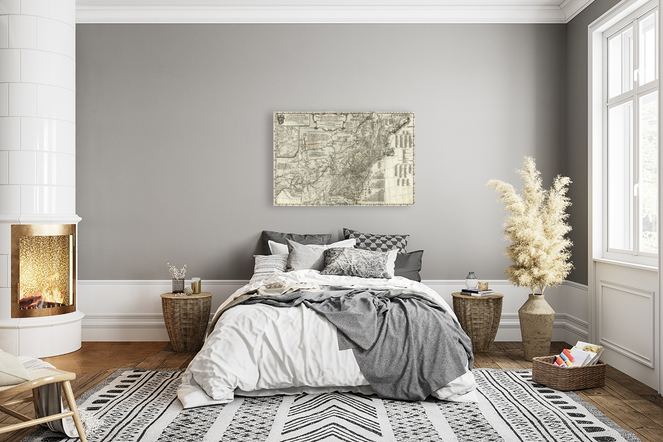 old map maps Mapa de Visscher de America del No 1682190513.9991 by ...