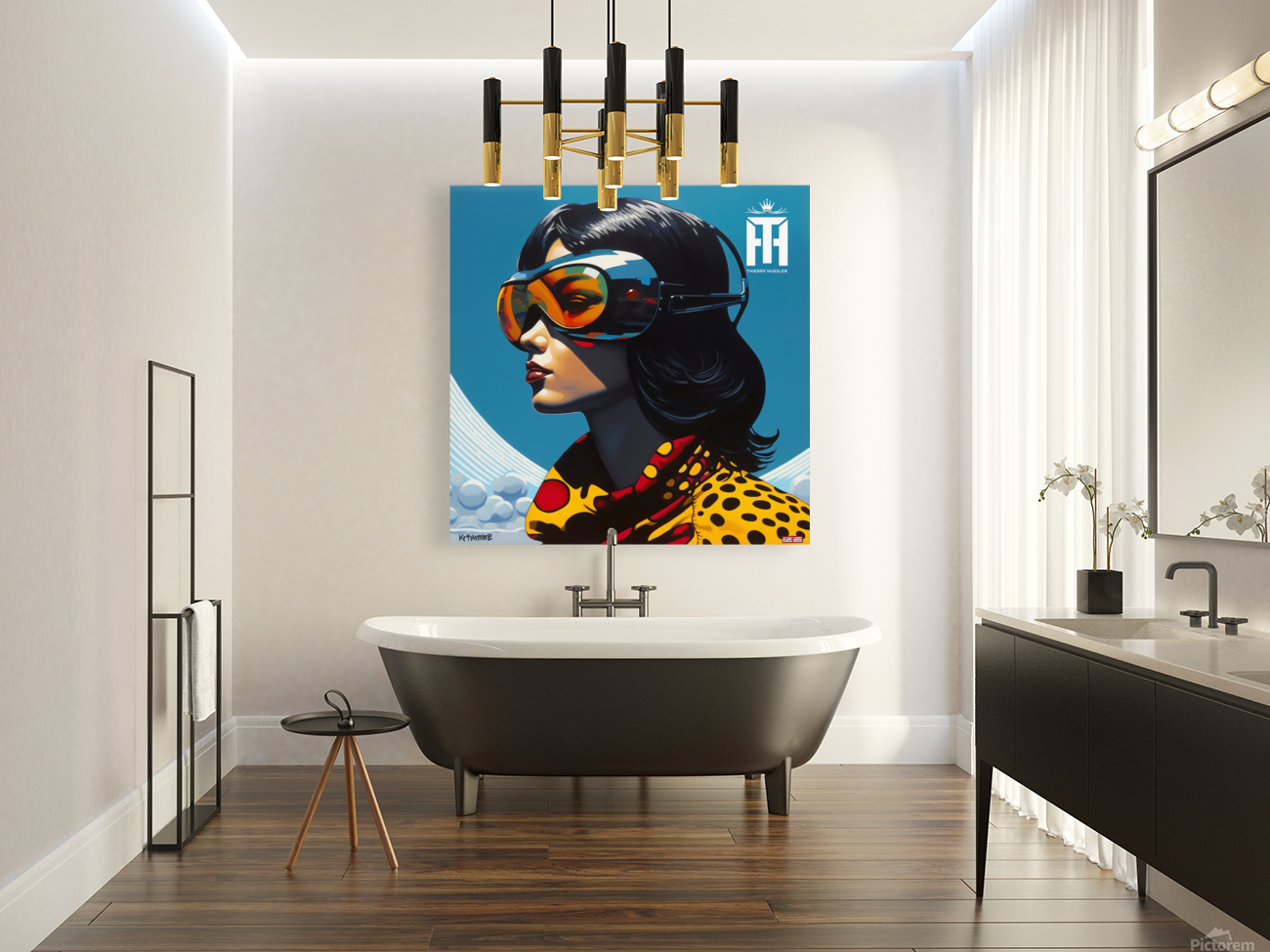 SERIE 1 - REF3 - Release by Thierry Hussler Wall Art