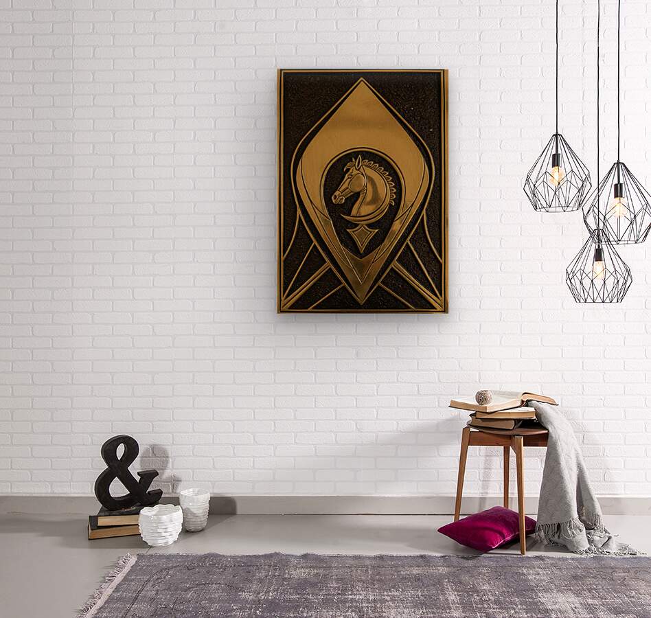 The Adamant Stallion by Sumer Paintings Wall Art